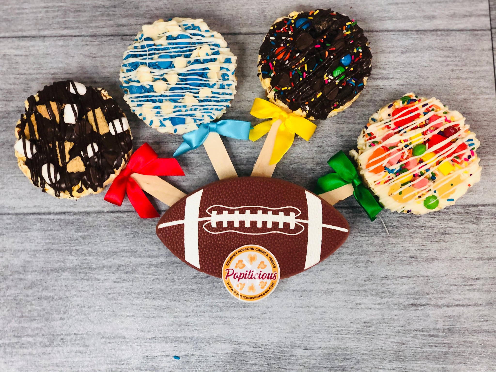 Customized Gourmet Popcorn Pops – Popilicious Popcorn