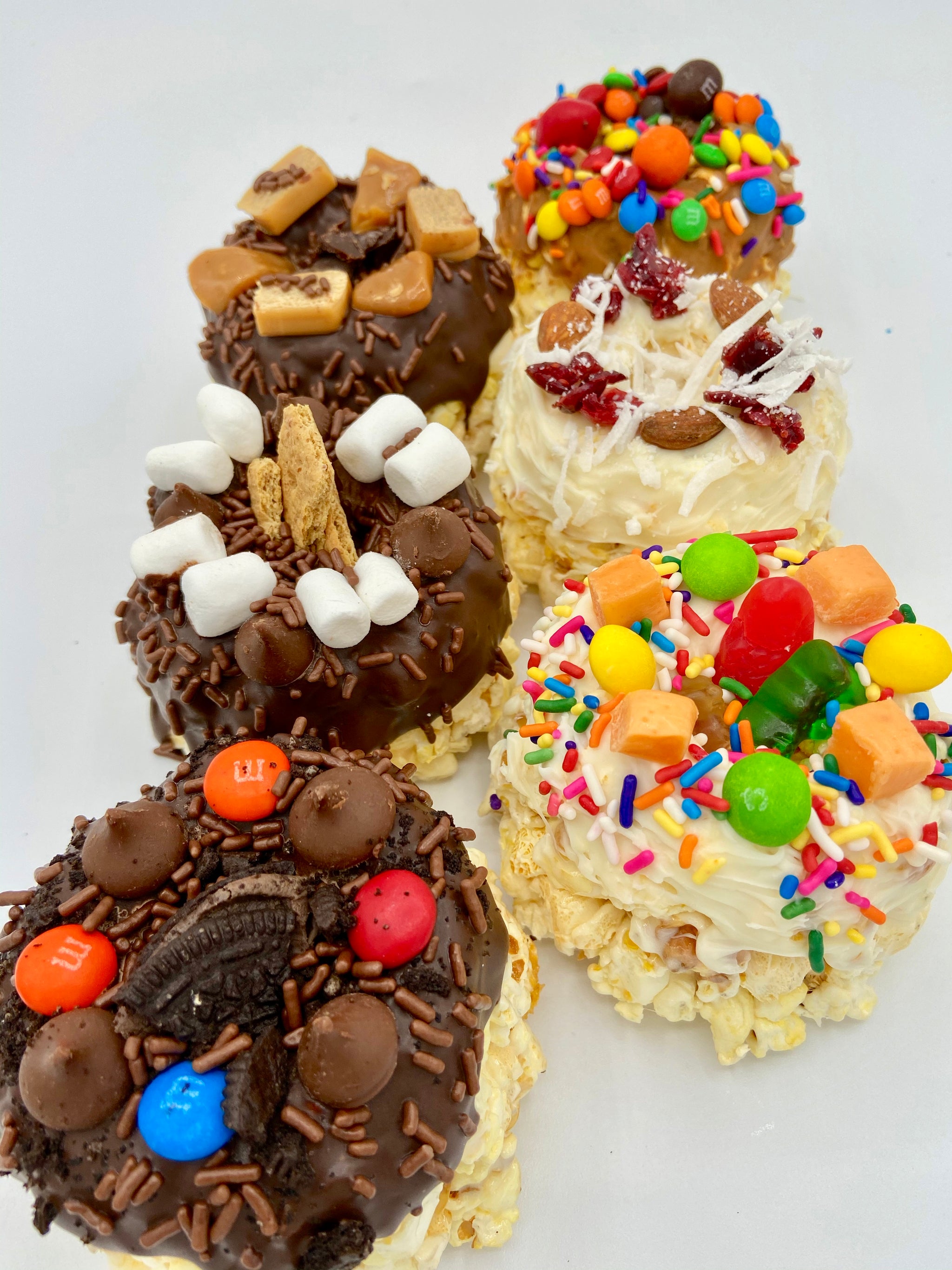 Mini Gourmet Popcorn Cake Sampler Box – Popilicious Popcorn